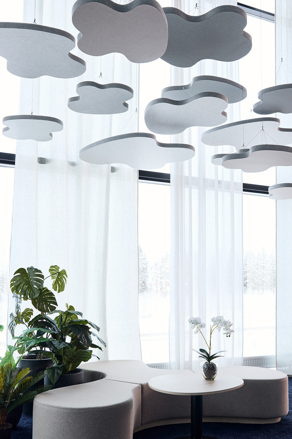 Lyddempende plater tak Sound Off Cloud EcoSUND®